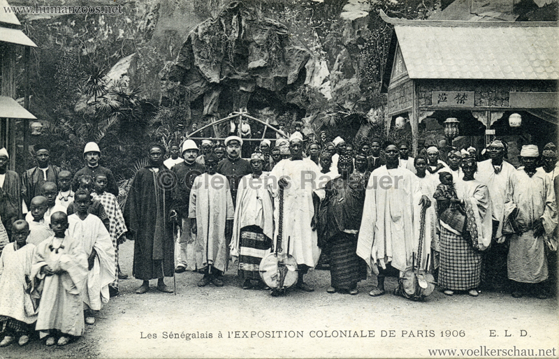1906 Exposition Coloniale de Paris – Human Zoos