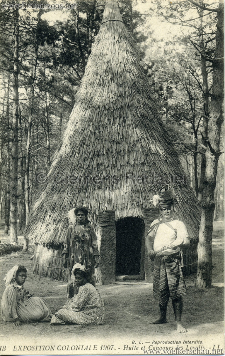 1907 Exposition Coloniale Paris, Bois de Vincennes – Human Zoos