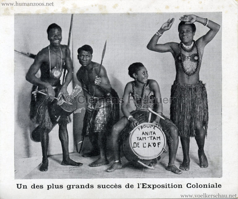 1931 Exposition Coloniale Internationale Paris – Human Zoos