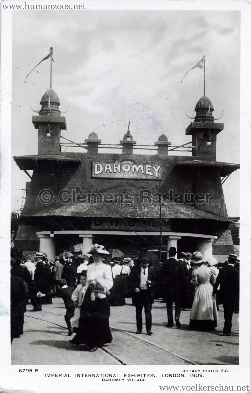 1909 Imperial International Exhibition – Dahomey Village 4, Imperial ...
