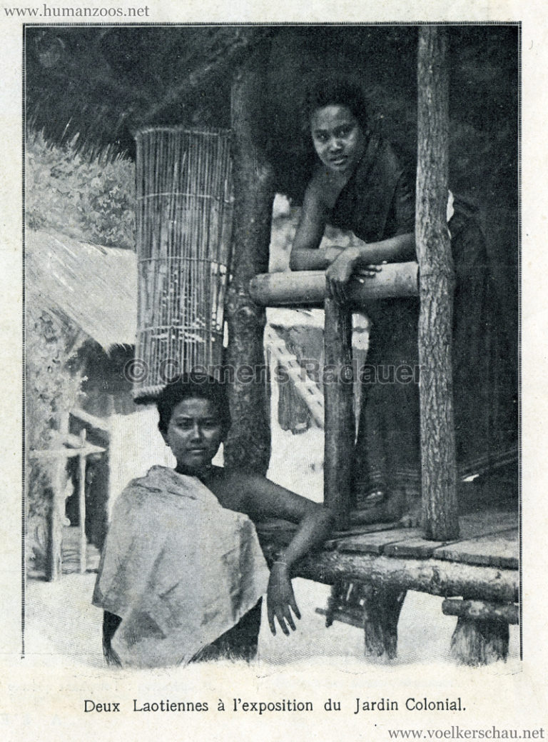 1907 Exposition Coloniale Paris, Bois de Vincennes – Human Zoos