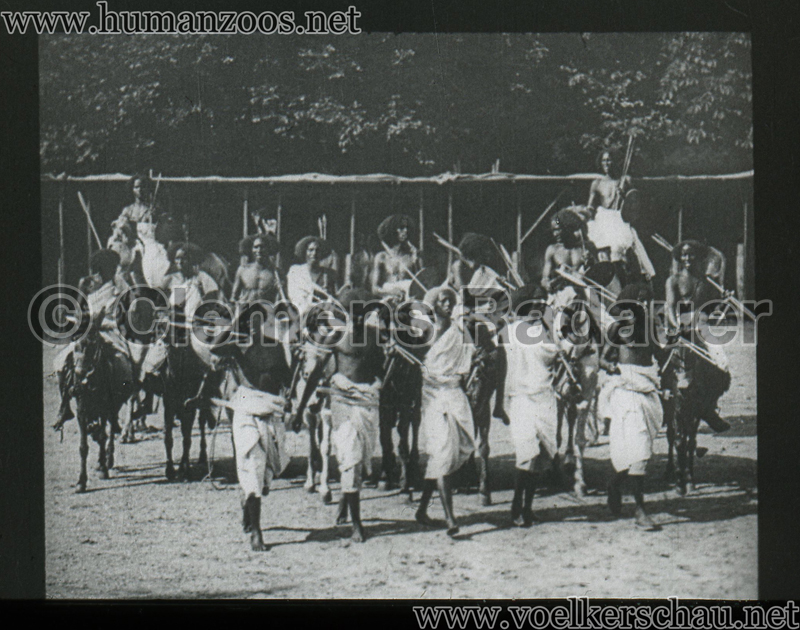 1908 Carl Hagenbeck’s Galla-Truppe – Human Zoos