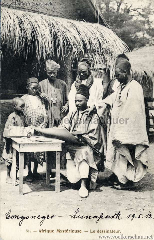 1912 Congo-Neger im Luna Park – Human Zoos