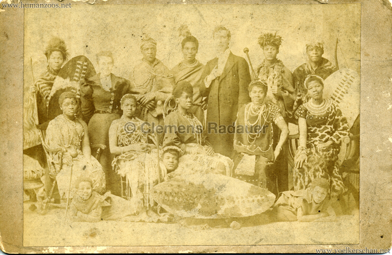 Africa in Song ans Story, J.H. Balmer’s Kaffir Boys – Human Zoos