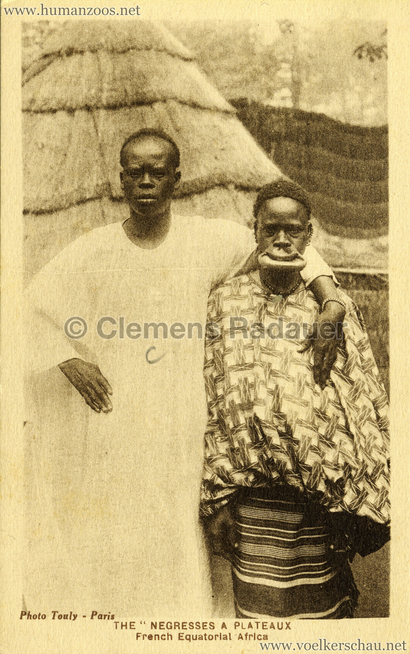 1929/1930 Les negresses/femmes à plateaux/Saucerlip Ubangi Savages ...