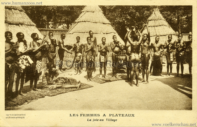 1929/1930 Les negresses/femmes à plateaux/Saucerlip Ubangi Savages ...