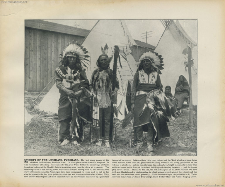 1904 St. Louis World’s Fair – Human Zoos