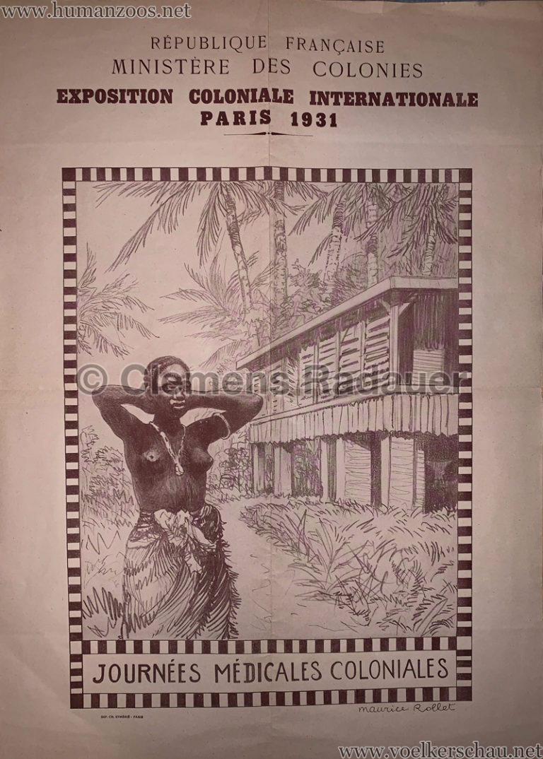 1931 Exposition Coloniale Internationale Paris – Human Zoos