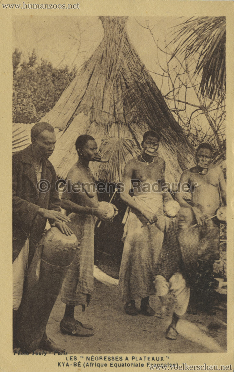1929/1930 Les negresses/femmes à plateaux/Saucerlip Ubangi Savages ...