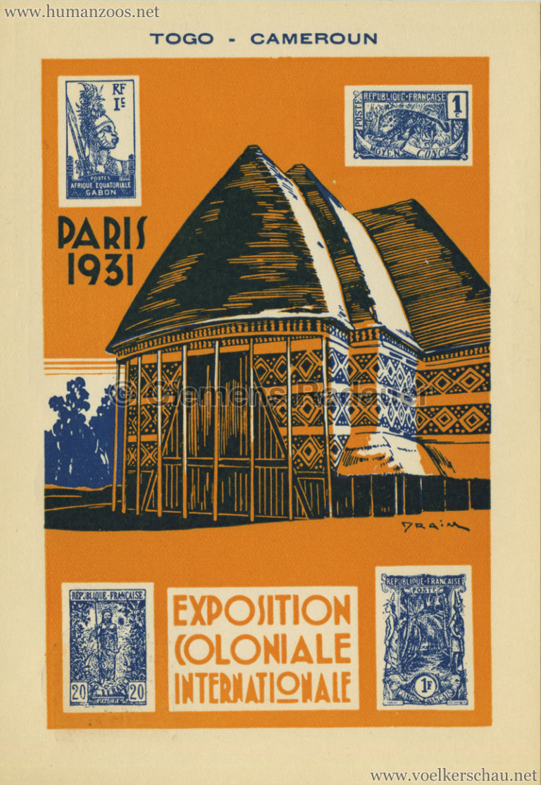 1931 Exposition Coloniale Internationale Paris – Human Zoos