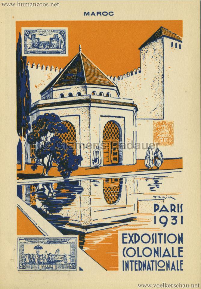 1931 Exposition Coloniale Internationale Paris – Human Zoos