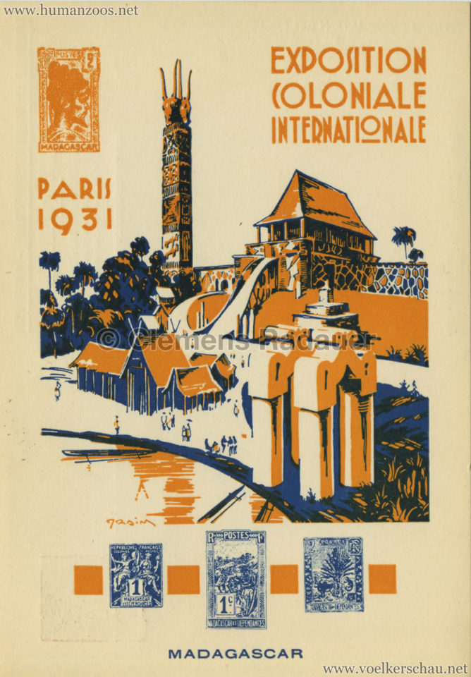 1931 Exposition Coloniale Internationale Paris – Human Zoos